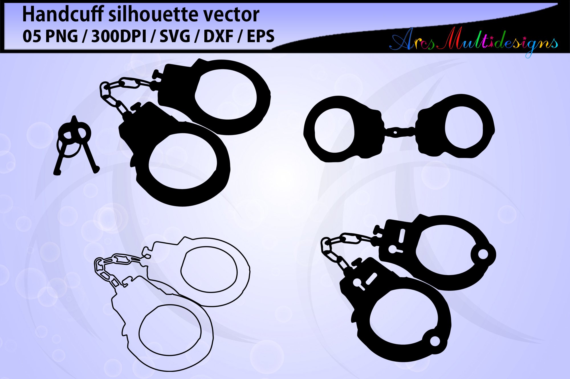 Handcuff Icon Svg