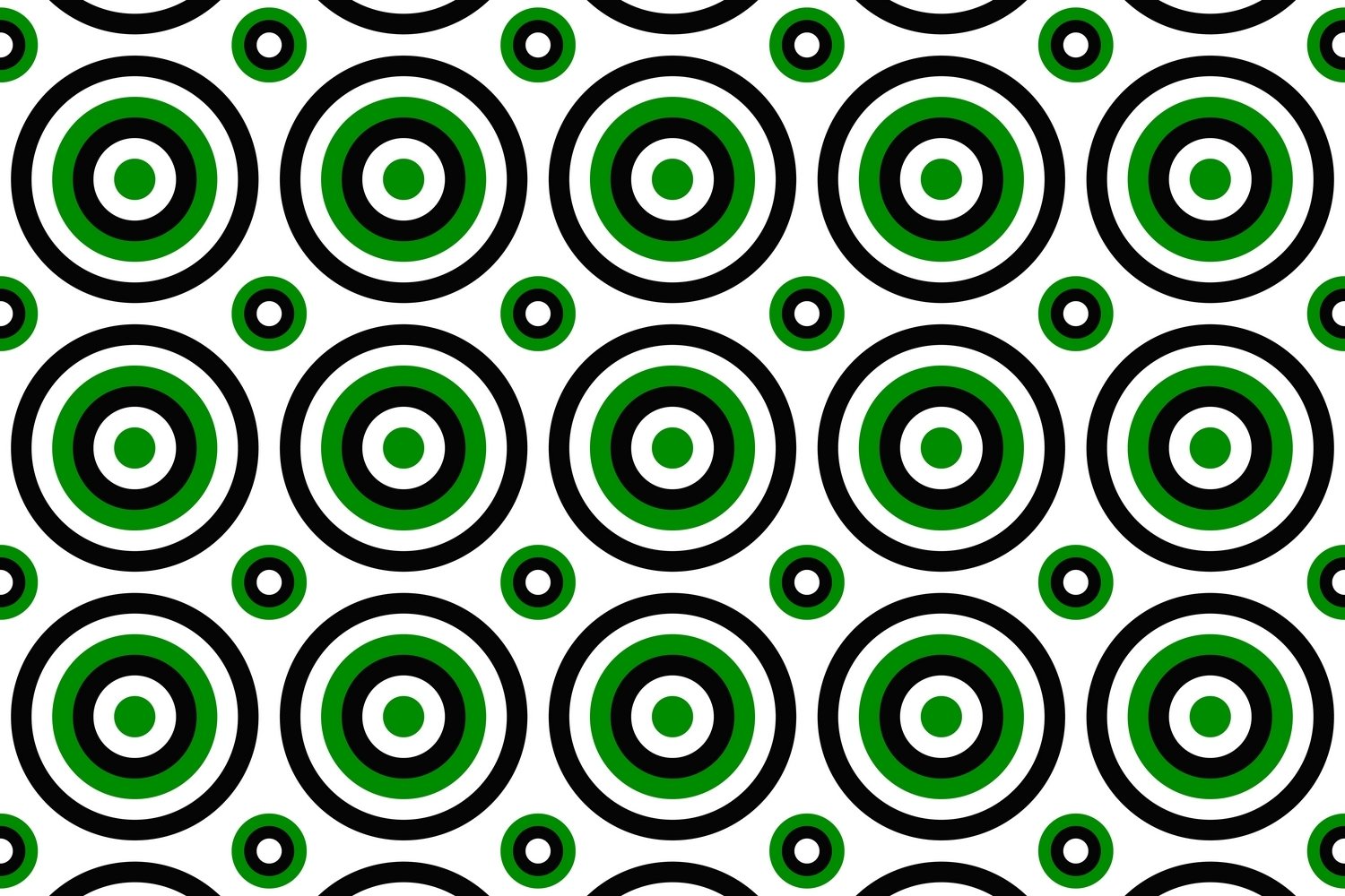 16 Seamless ThreeTone Circle Patterns (325823) | Patterns | Design Bundles