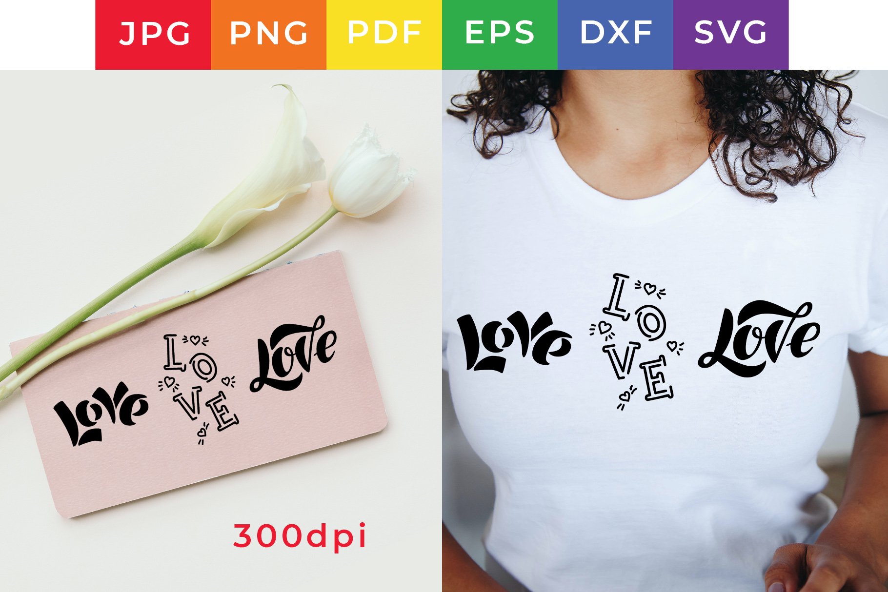 Love is Love SVG, SVG Cut Files. A Pride LGBT SVG Cut Files (710640 ...