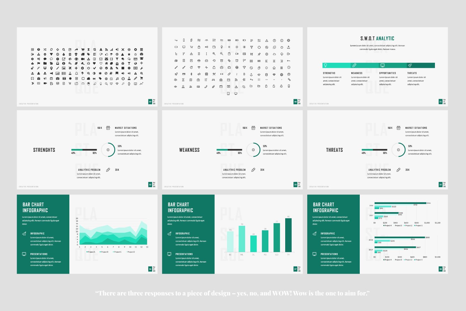 Plastique Powerpoint (574216) | Powerpoint | Design Bundles