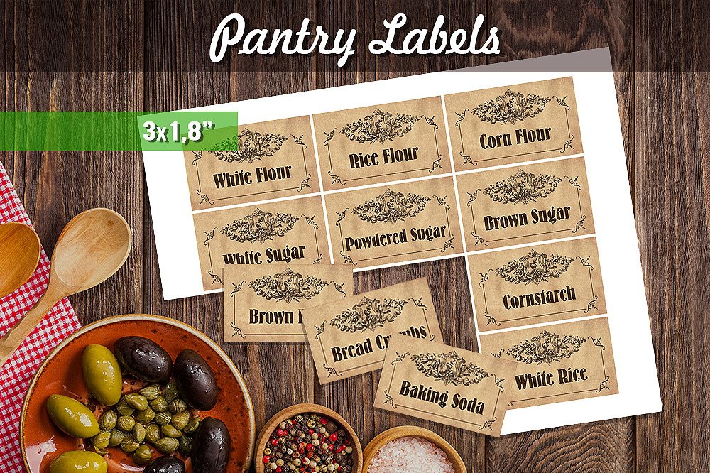 Vintage Lard Labels