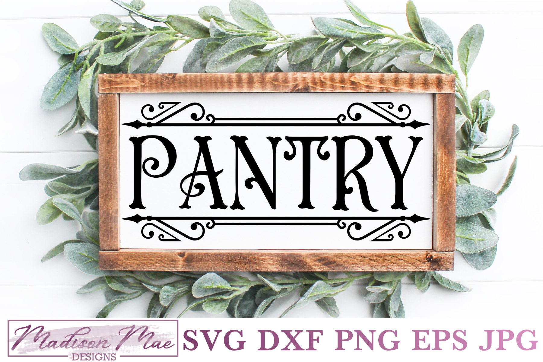 Pantry, Farmhouse Kitchen SVG (392588) | Cut Files | Design Bundles