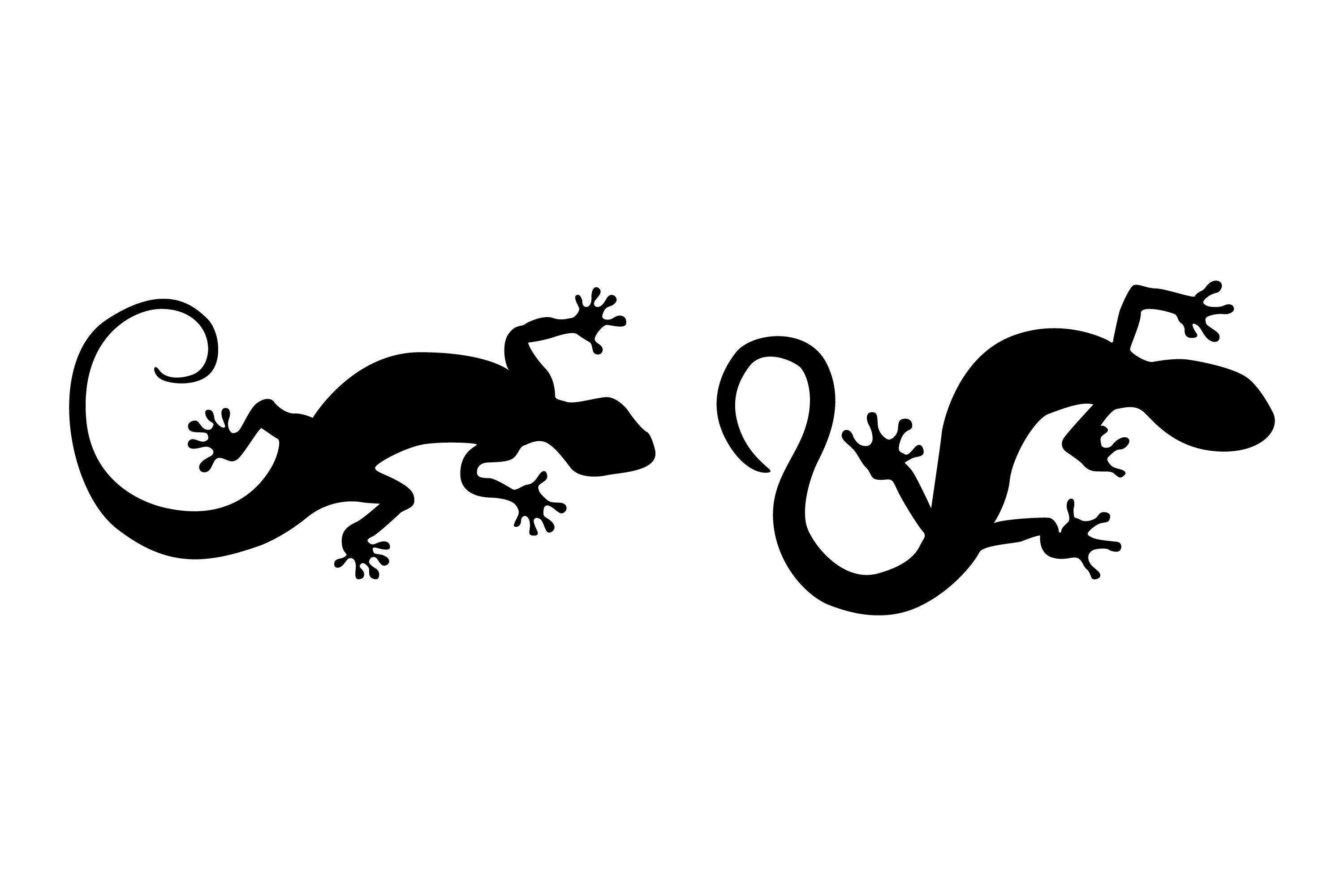 Lizard Silhouettes