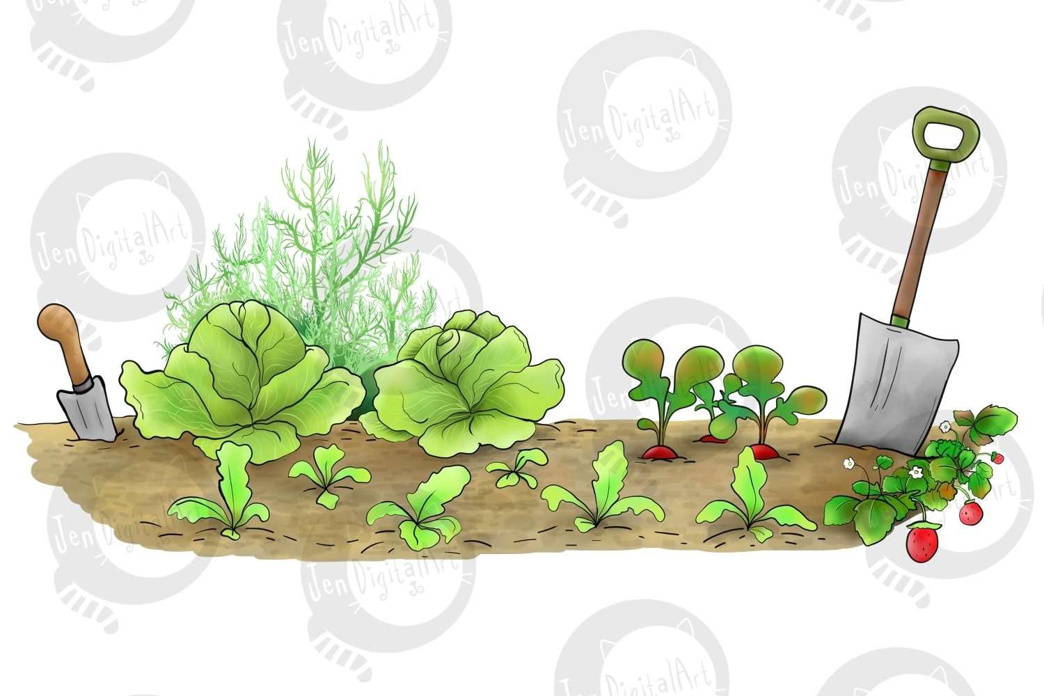 Garden Clip Art Design