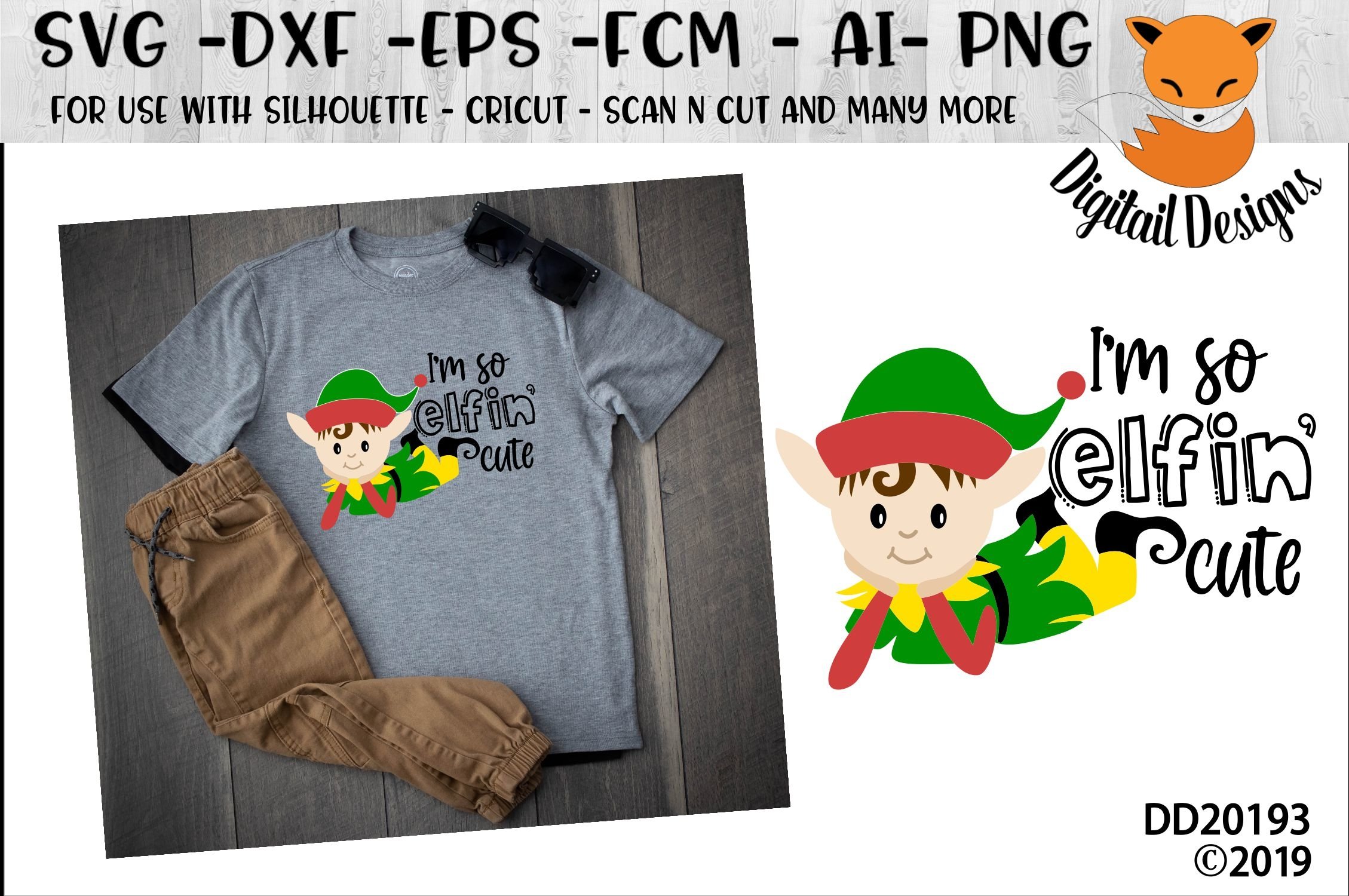 So Elfin Cute Boy Elf SVG (704730) | SVGs | Design Bundles