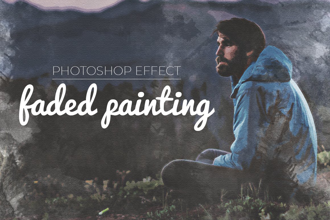 Faded Painting - Photoshop Effect