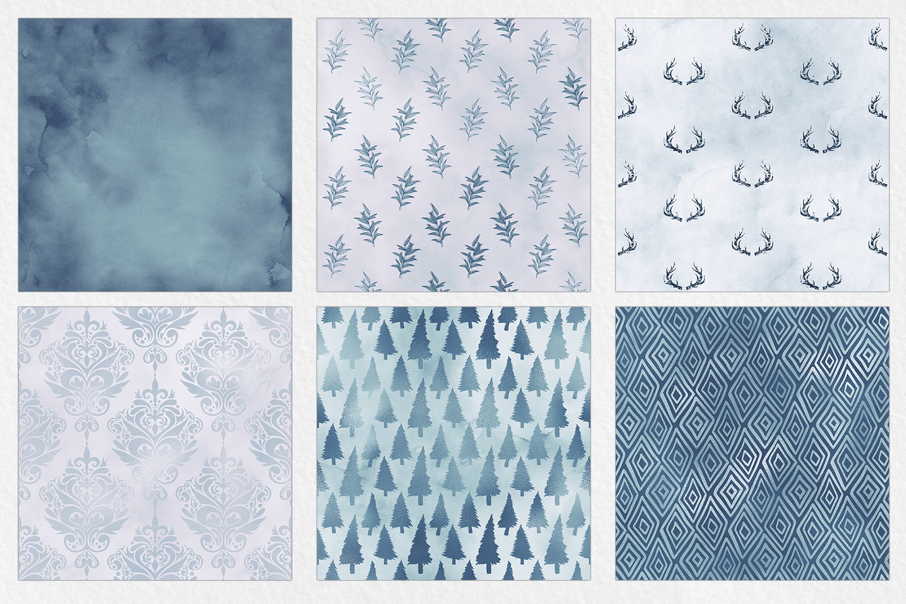 Glacier Digital Paper Pack