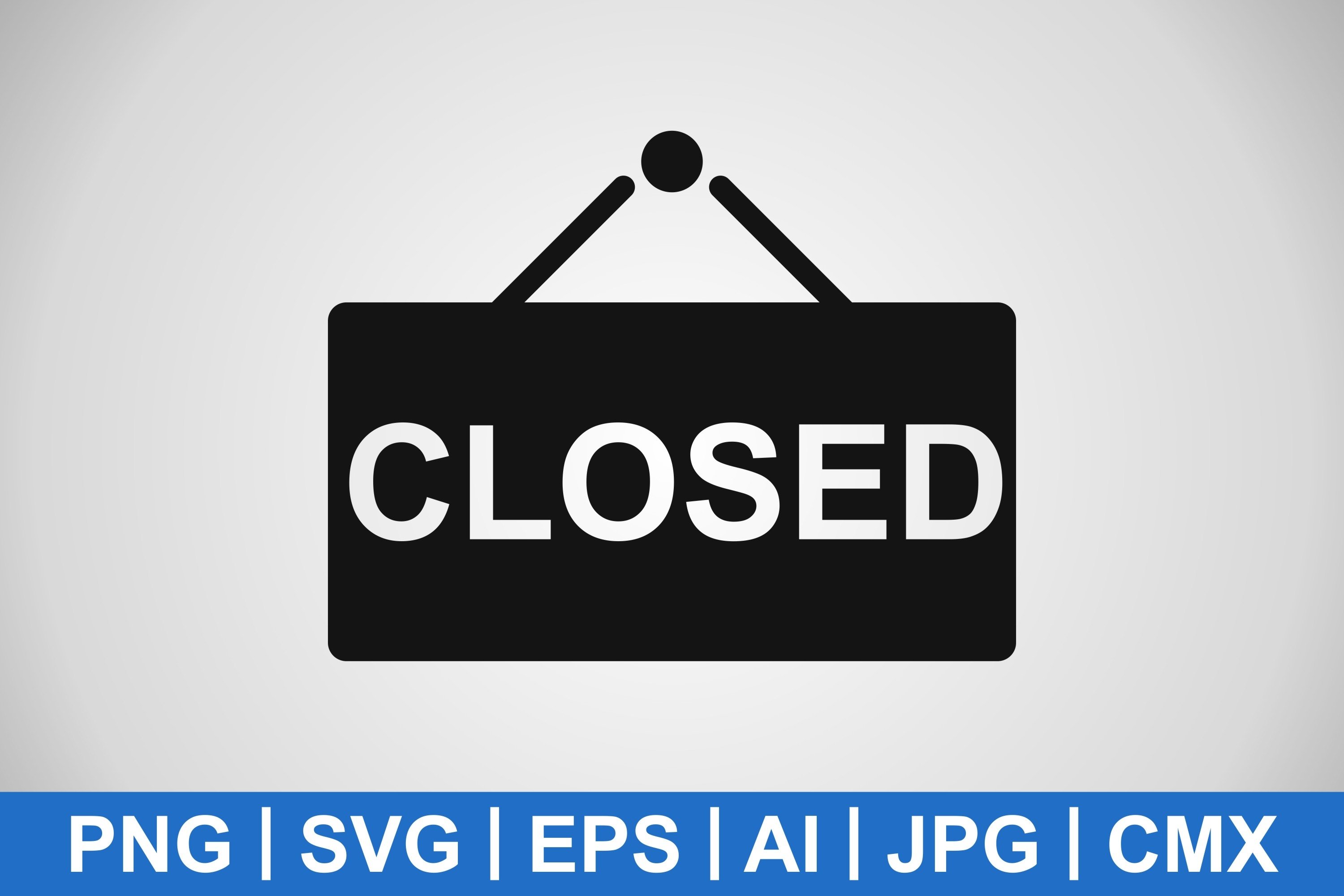 Vector Closed Sign Icons (1002638) | Icons | Design Bundles