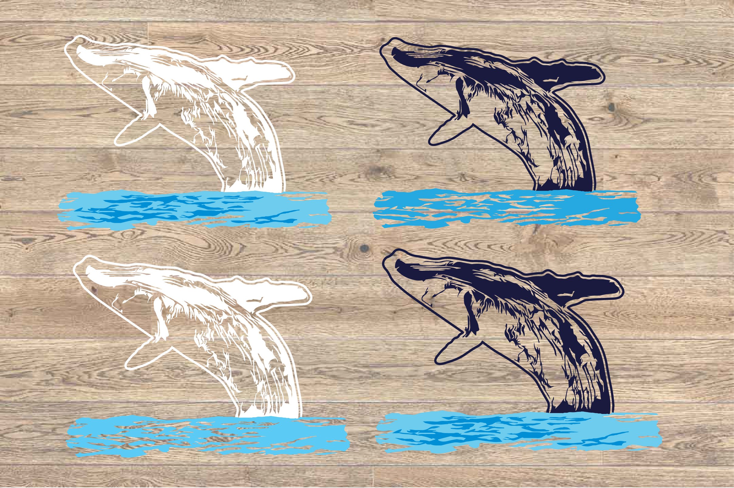 Humpback Whale SVG Ocean sea Marine Animal blue Save 1765s (558027 ...