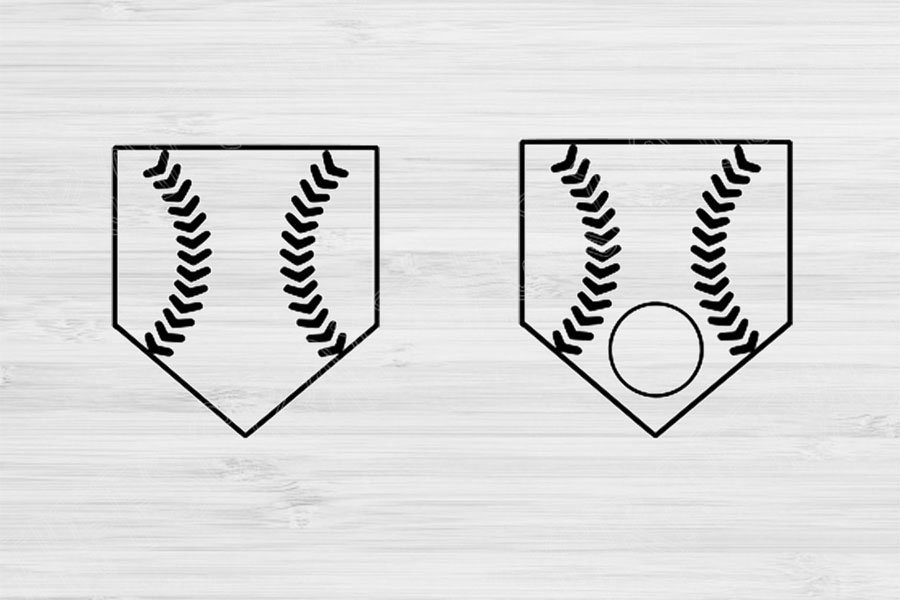 Baseball Home Plate Svg, Baseball Svg Files for Cricut (1177322) | Cut ...