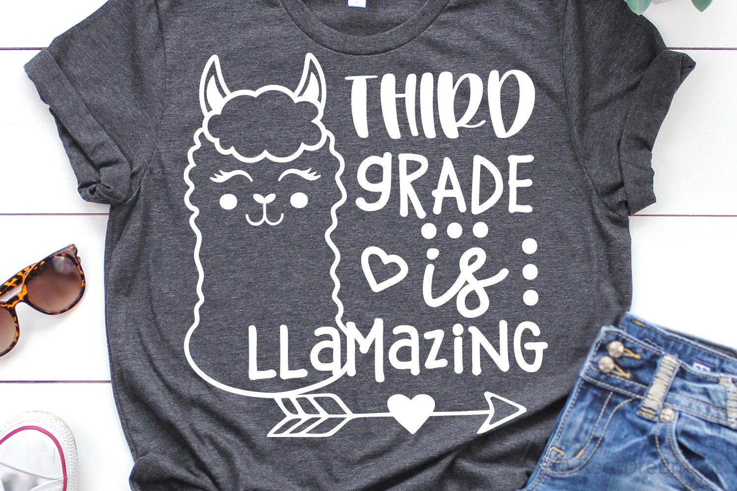 Third Grade Is Llamazing SVG, DXF, PNG, EPS (778024) | SVGs | Design ...