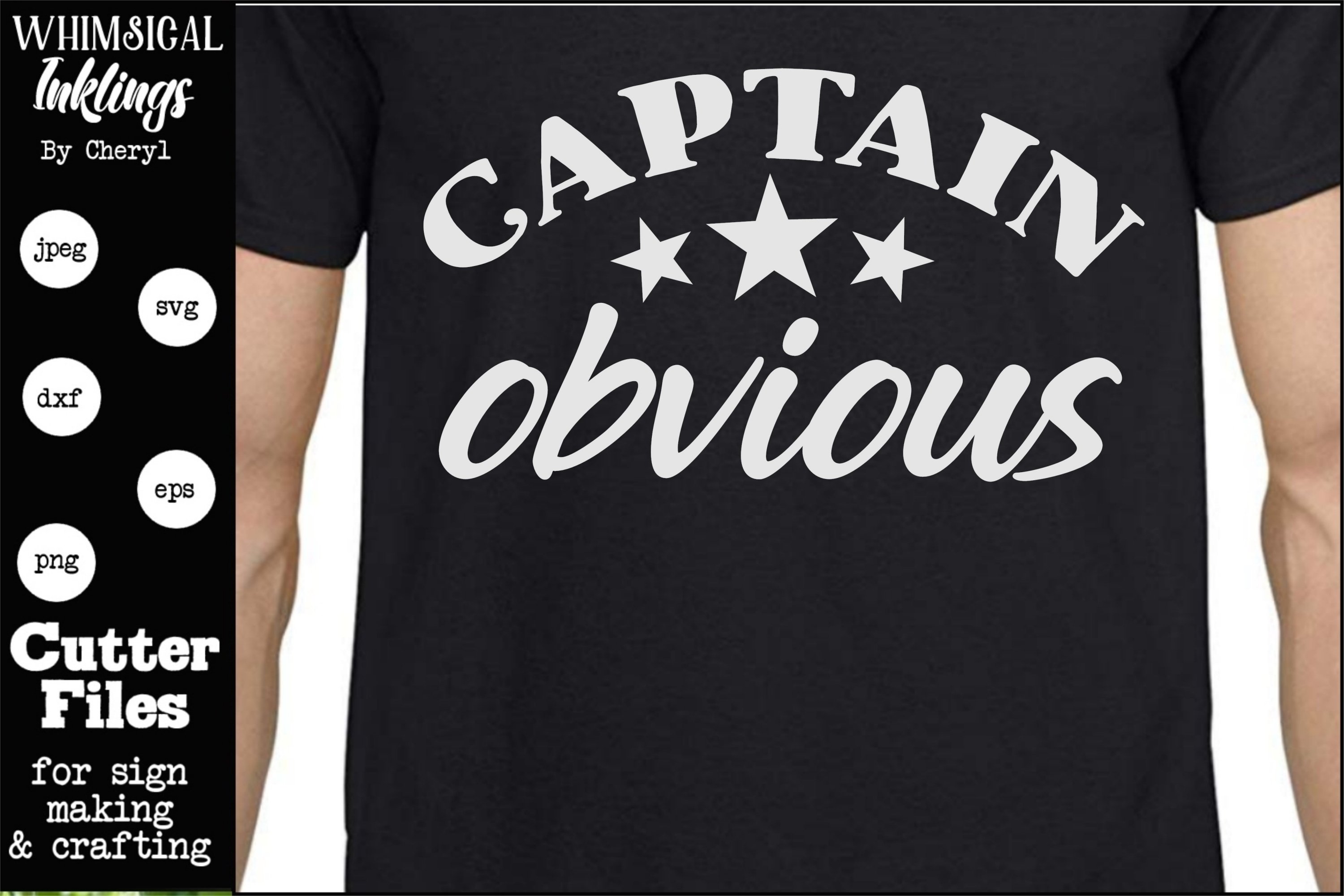 Captain Obvious SVG (318004) | SVGs | Design Bundles