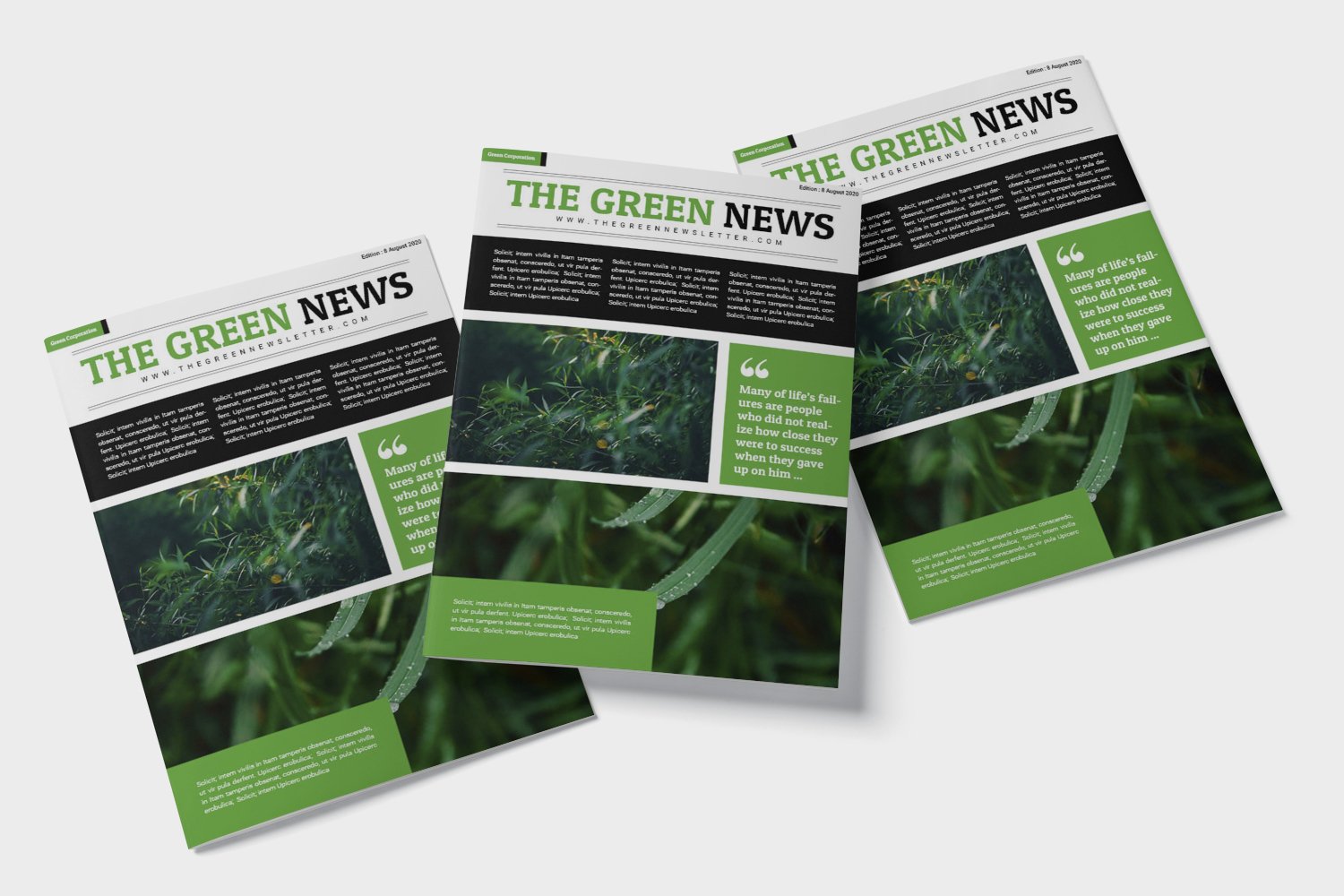 The Green Newsletter Template