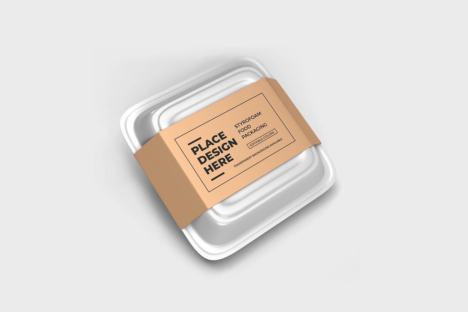 Styrofoam Packaging 3D Mockup Template Photoshop (1200332) | Branding ...