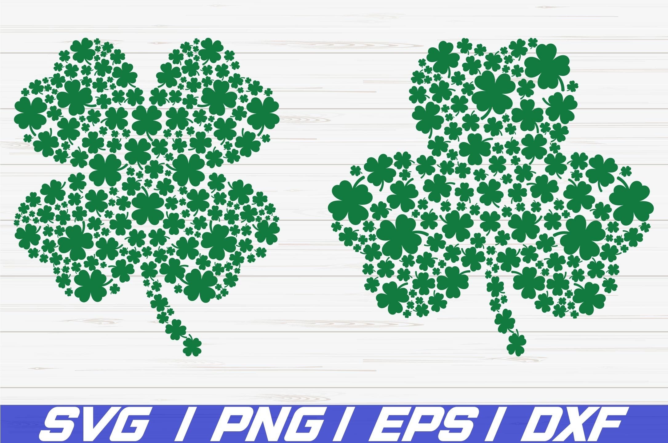 St. Patrick's Day SVG/ Clover Svg/ Cricut/ Cut File/ Vector (220480 ...