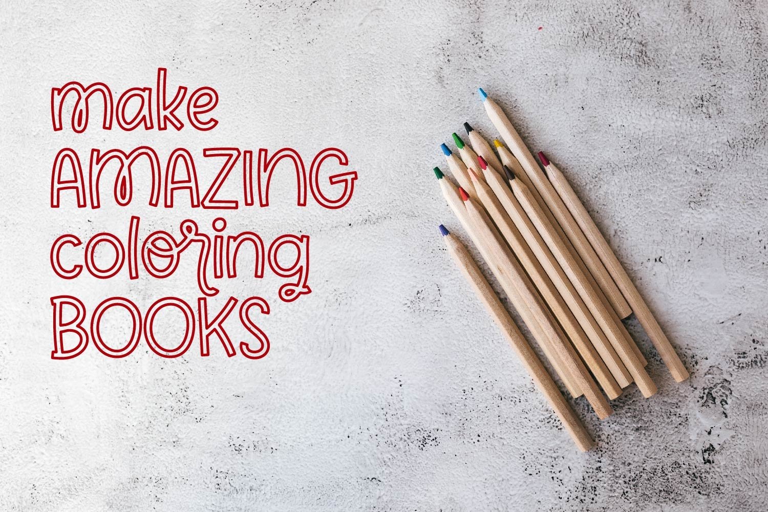 Sometimes Outline - A Coloring Book Font