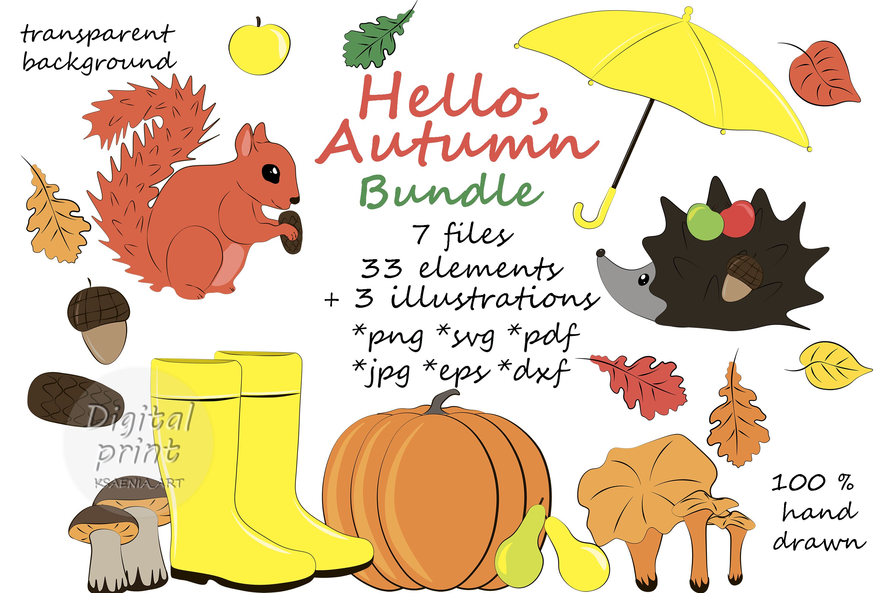 Cute Fall Clipart