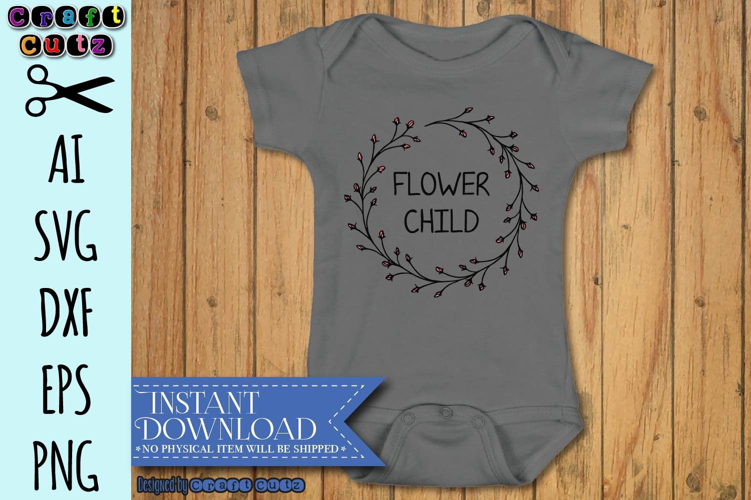 Flower Child svg, Digital Download, Cute hippie svg (223685) | SVGs ...