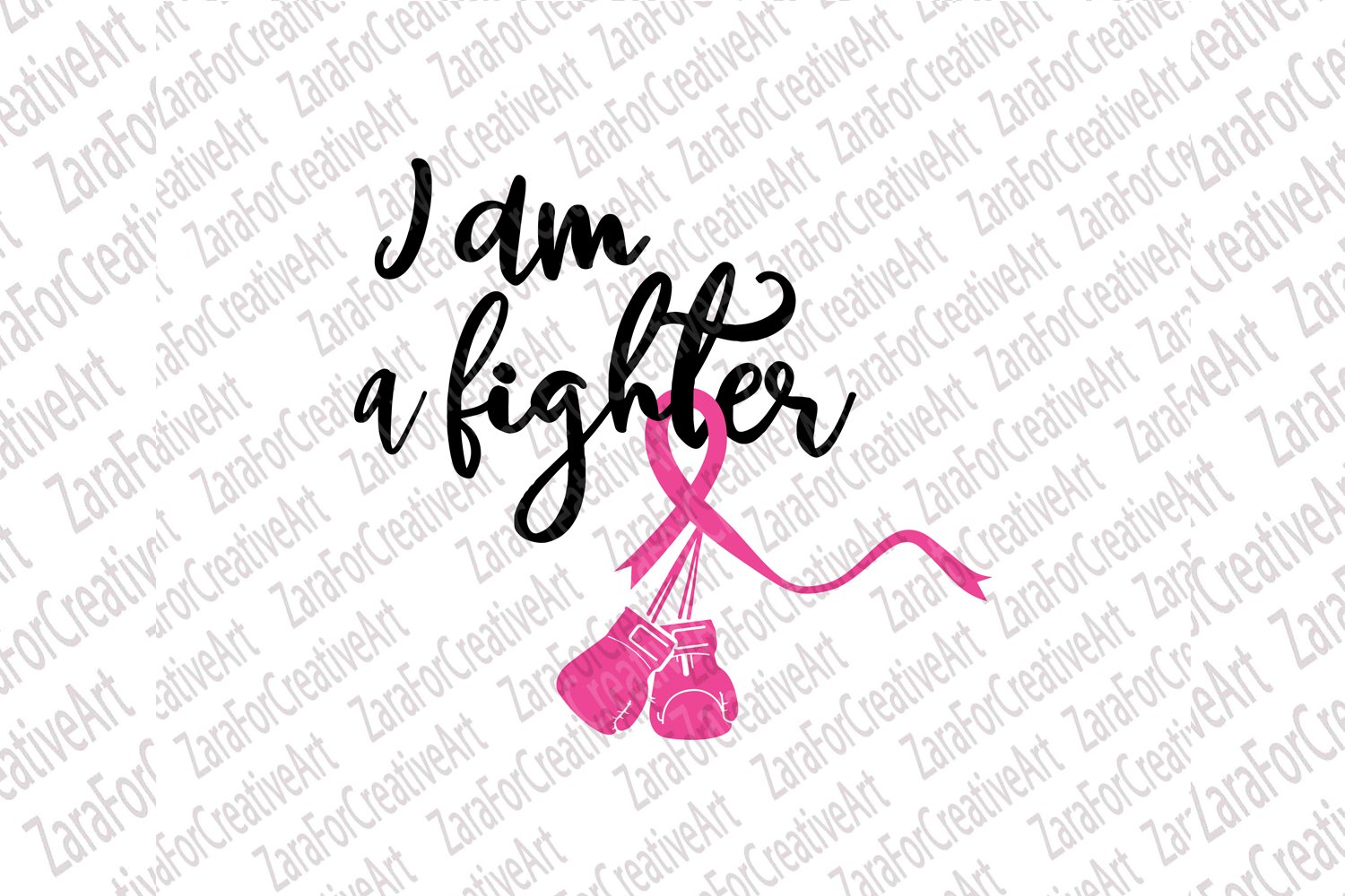 I am a Fighter SVG (213732) | SVGs | Design Bundles