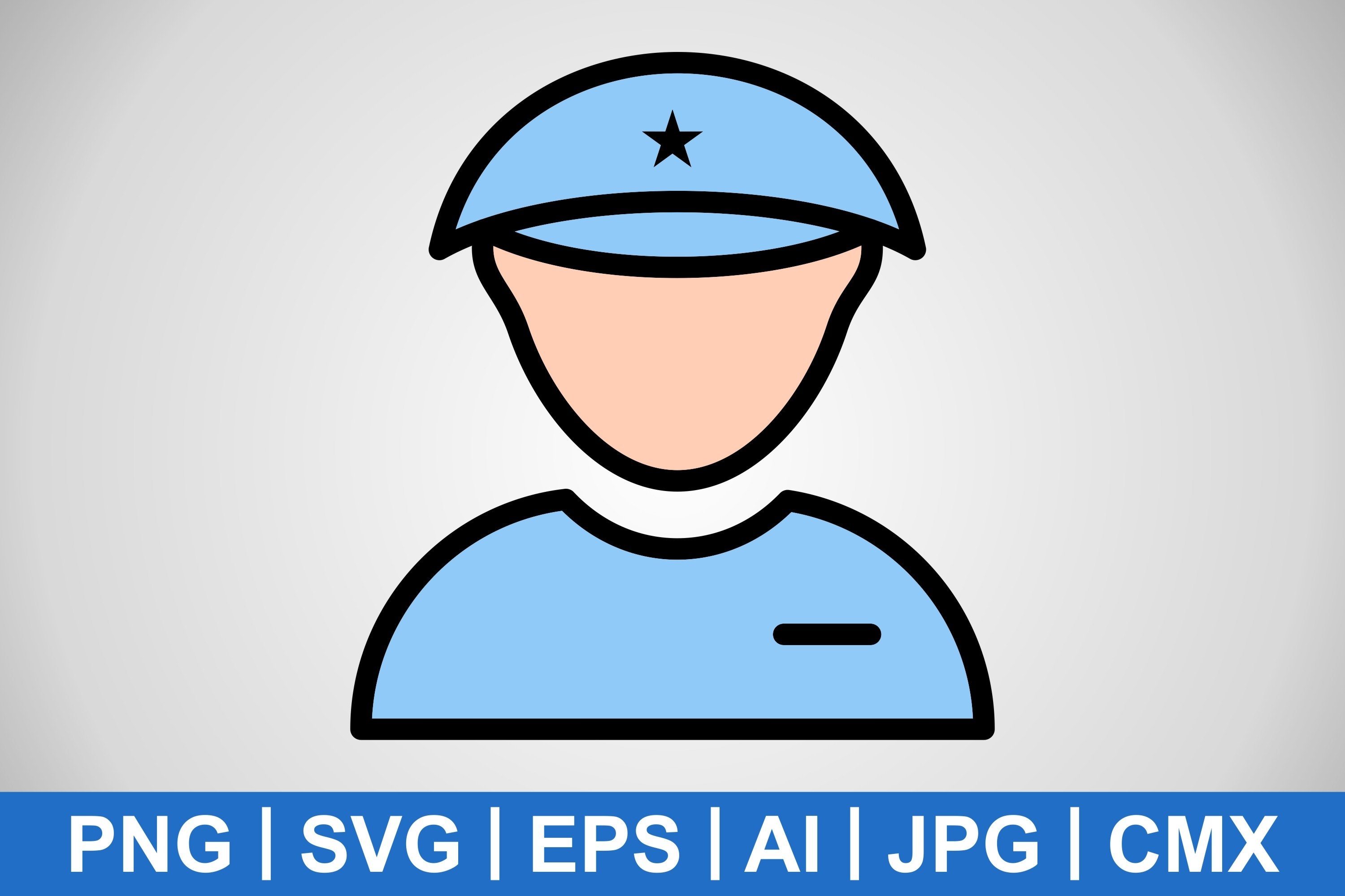 Vector Lieutenant Icon (999925) | Icons | Design Bundles