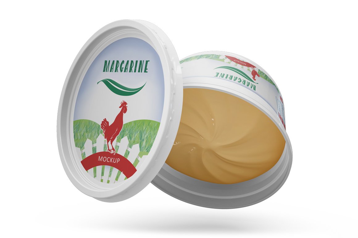 Margarine Box (48034) | Mockups | Design Bundles