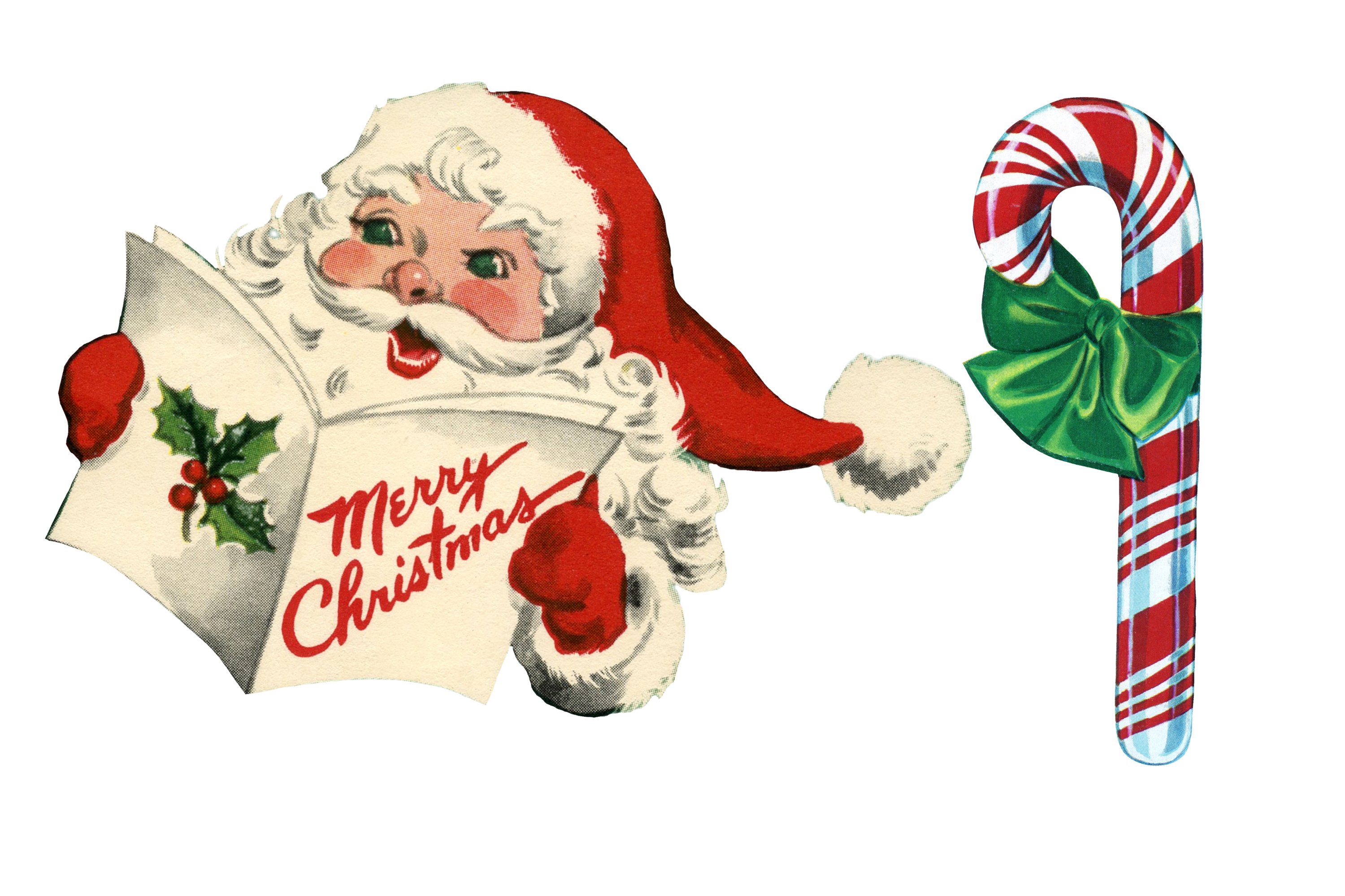 Vintage Santa Claus Png