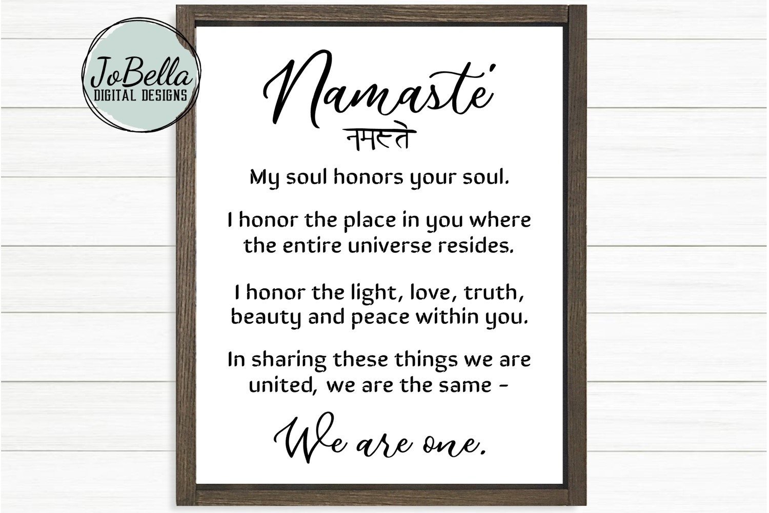 Namaste Definition SVG, Sublimation PNG & Printable (226513) | Cut ...
