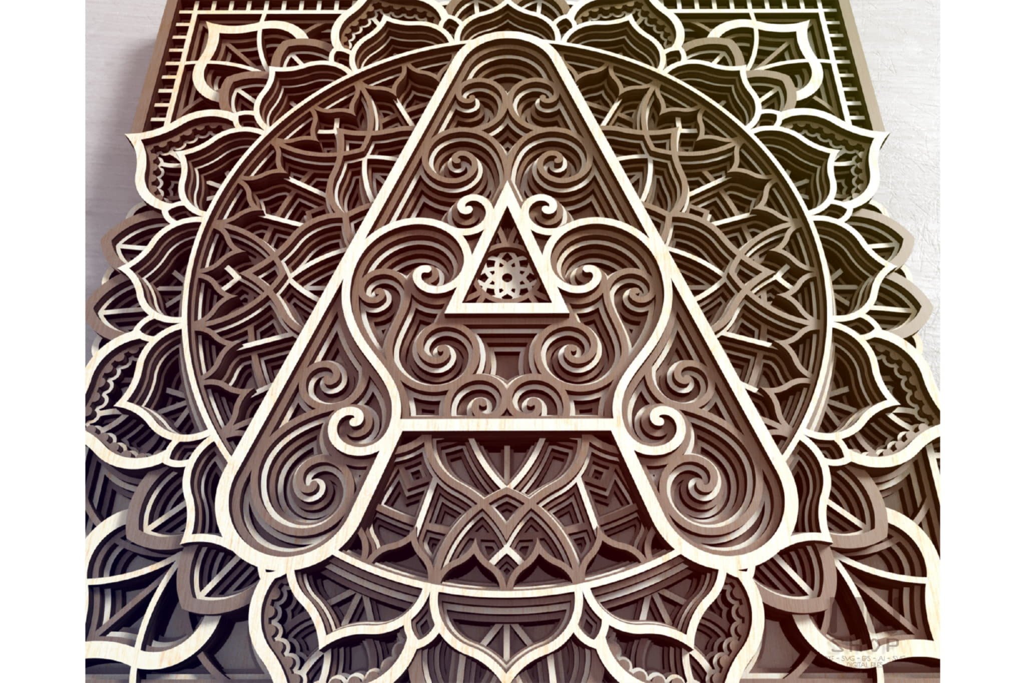 Mandala Letter A, Alphabet letter A pattern, Letter A SVG (580162 ...