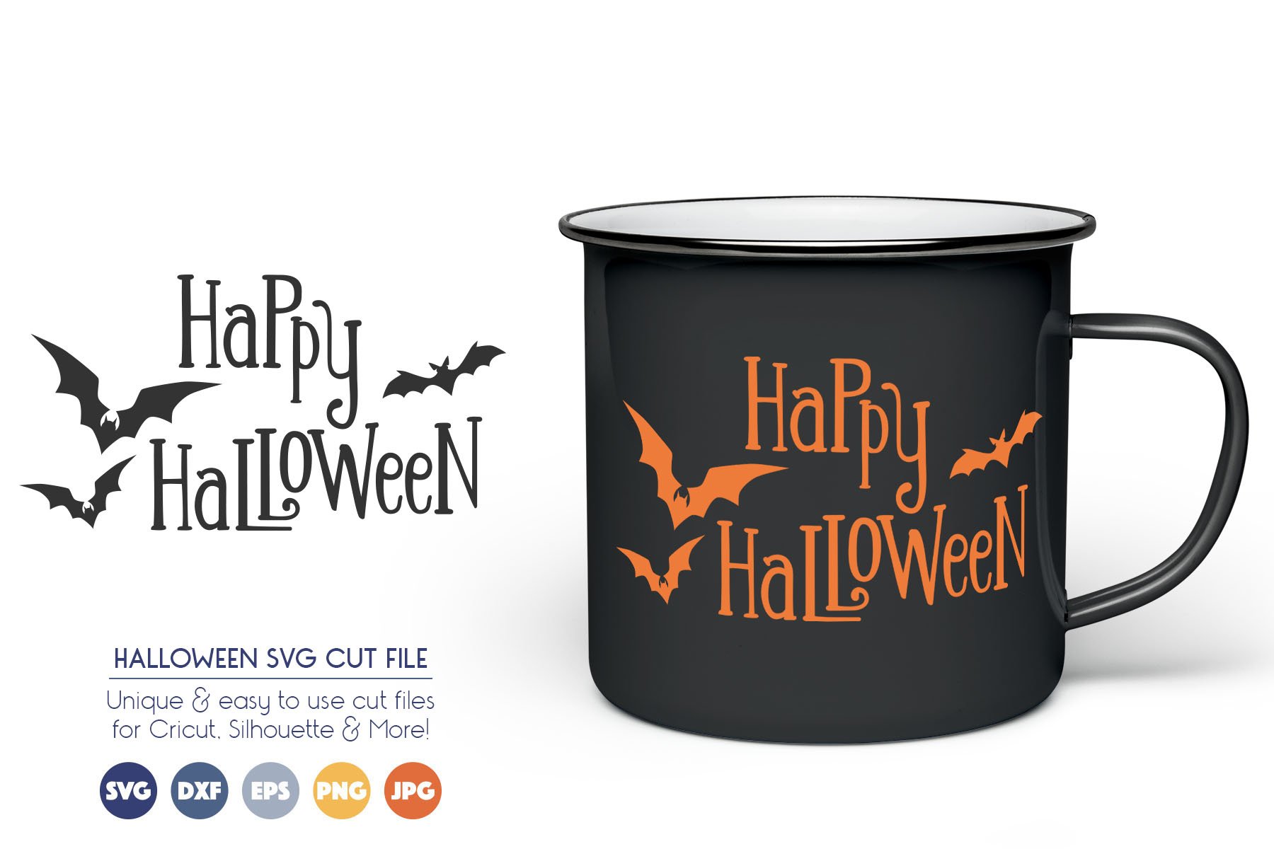 Happy Halloween SVG Cutting Files