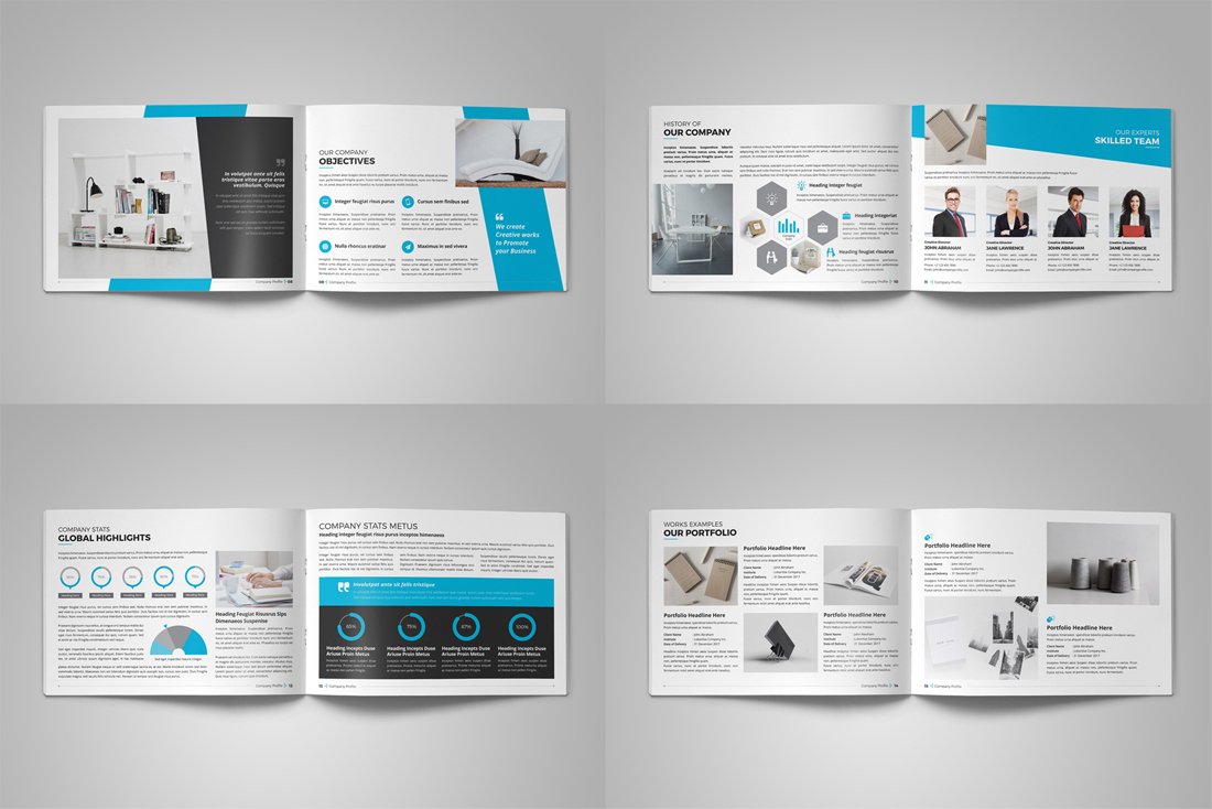 Company Profile Bundle (243836) | Brochures | Design Bundles