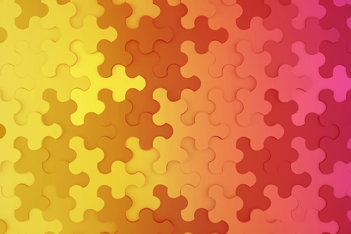 Puzzle Abstract Backgrounds (563180) | Backgrounds | Design Bundles