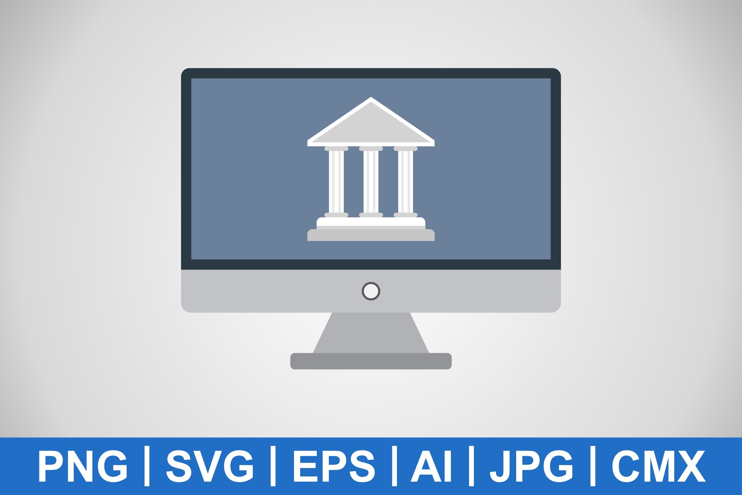 Vector Internet Banking Icon (1029159) | Icons | Design Bundles