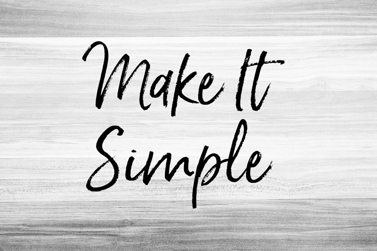 Make it Simple (124495) | Illustrations | Design Bundles