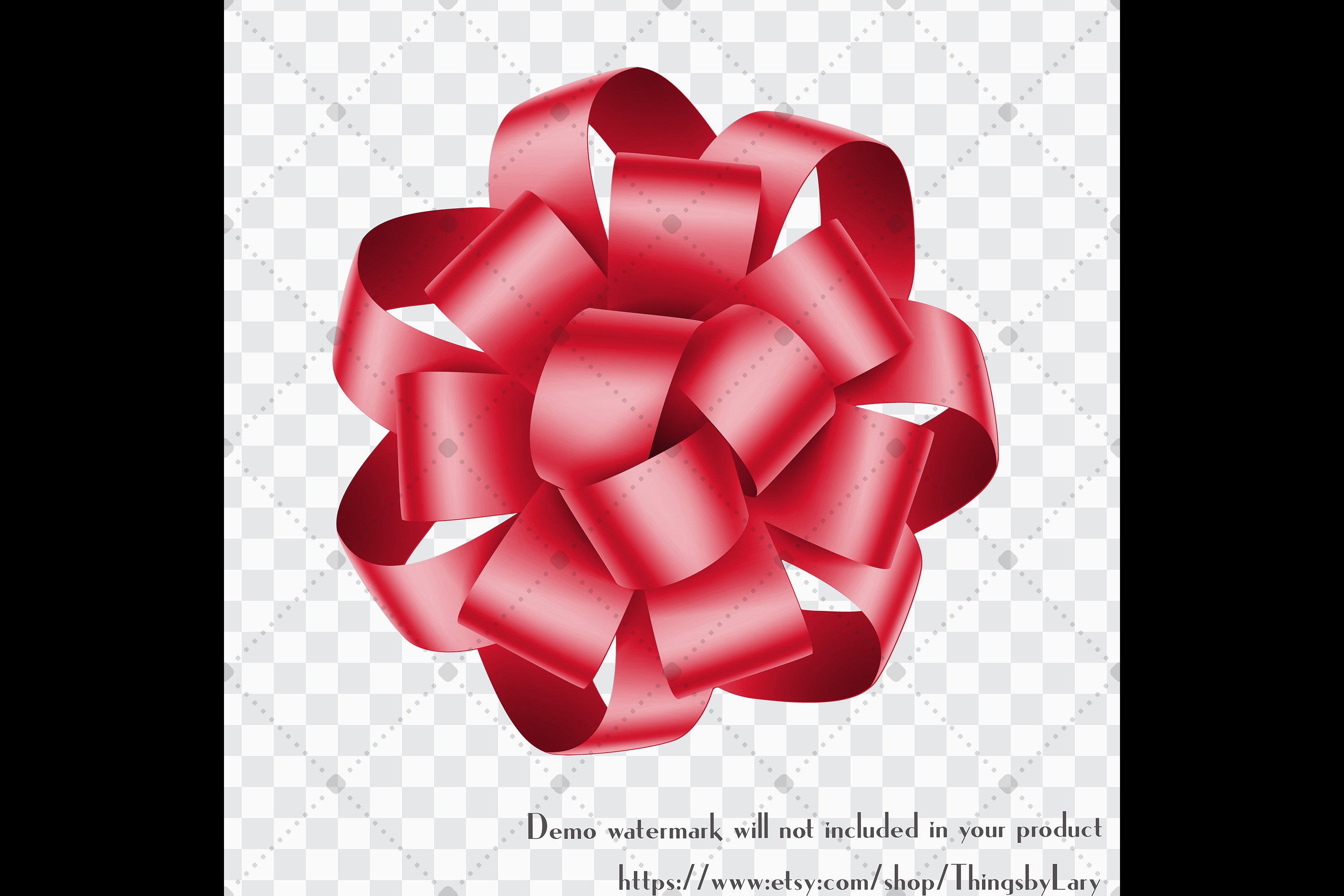 56 Christmas Bows and Ribbons Clip Arts PNG Transparent (135804) | Card ...