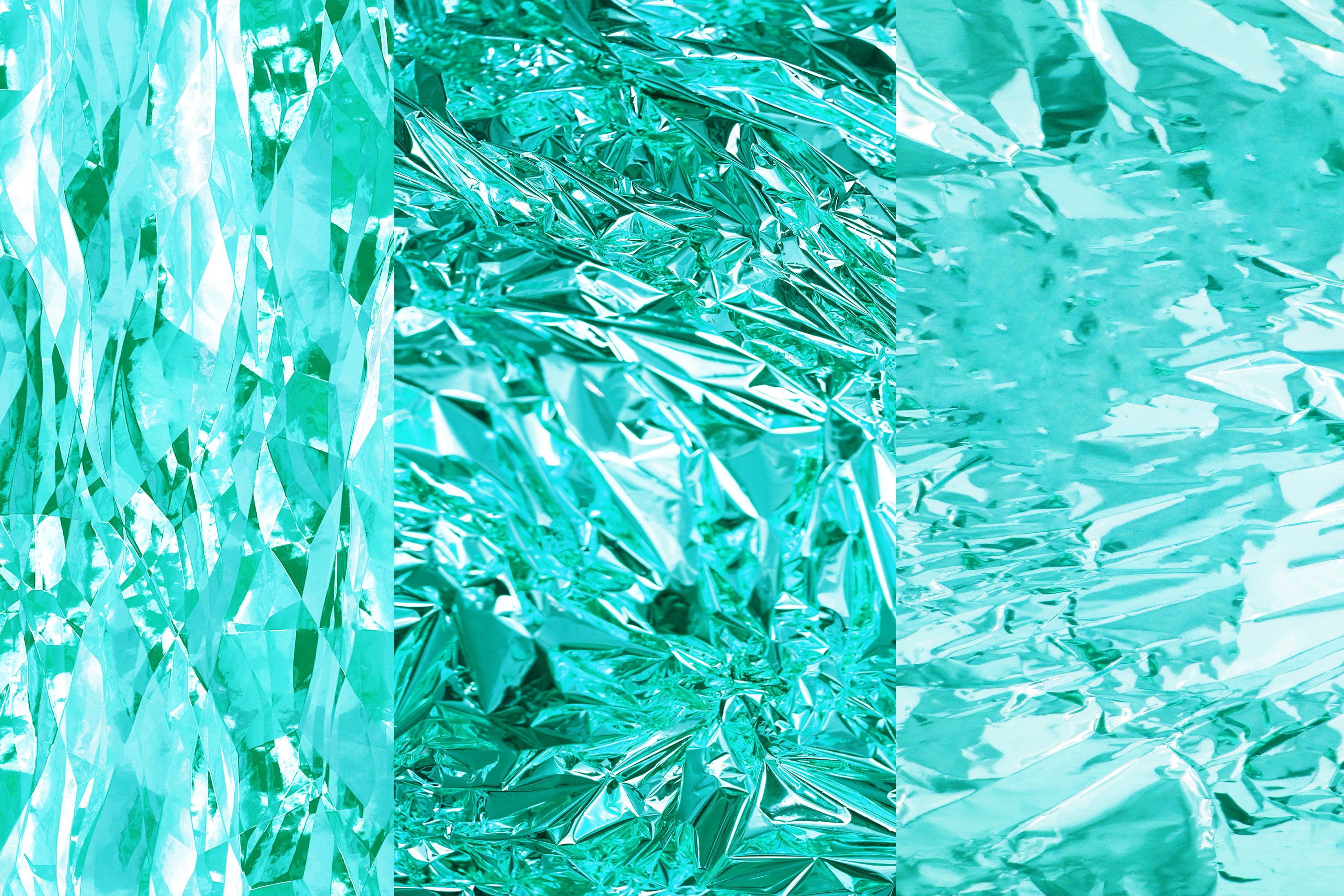 Turquoise Metallic Digital Papers, Metallic Textures (328512 ...