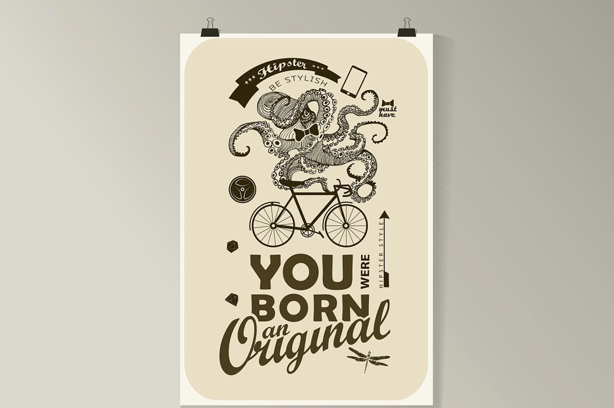 Funny Quote posters (805013) | Backgrounds | Design Bundles