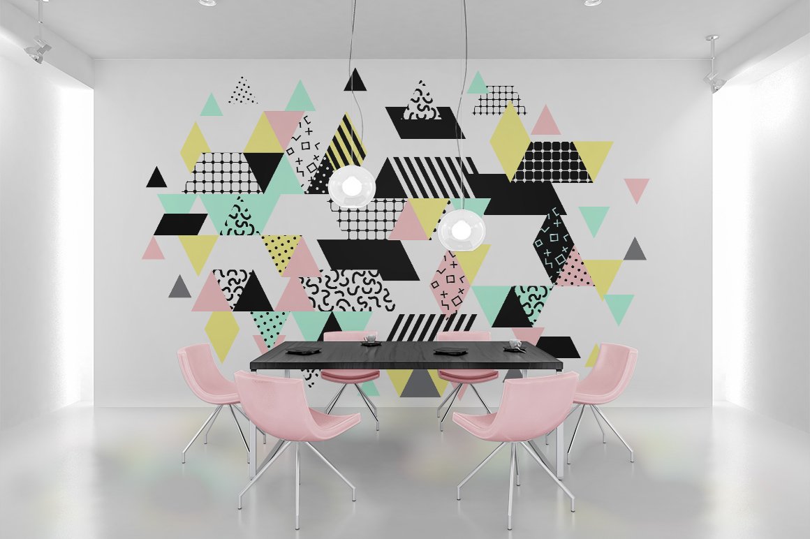 1980's the Best ! Memphis style. (15860) | Illustrations | Design Bundles
