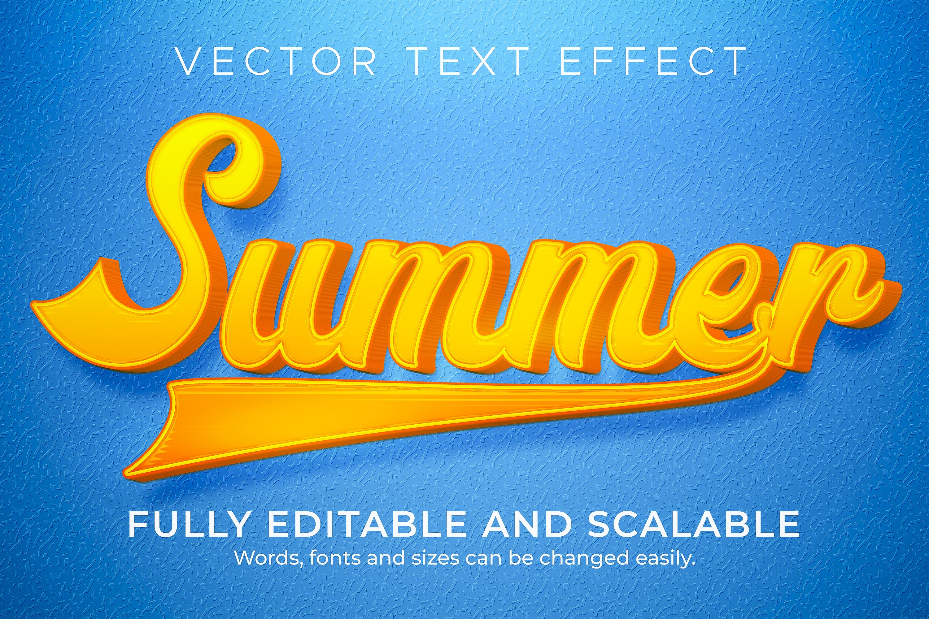 Summer holiday text effect, editable travel and beach text (1240967 ...