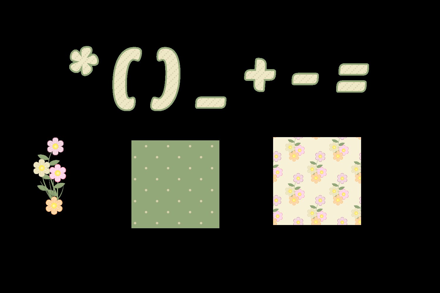 Flower Alphabet (68250) | Illustrations | Design Bundles