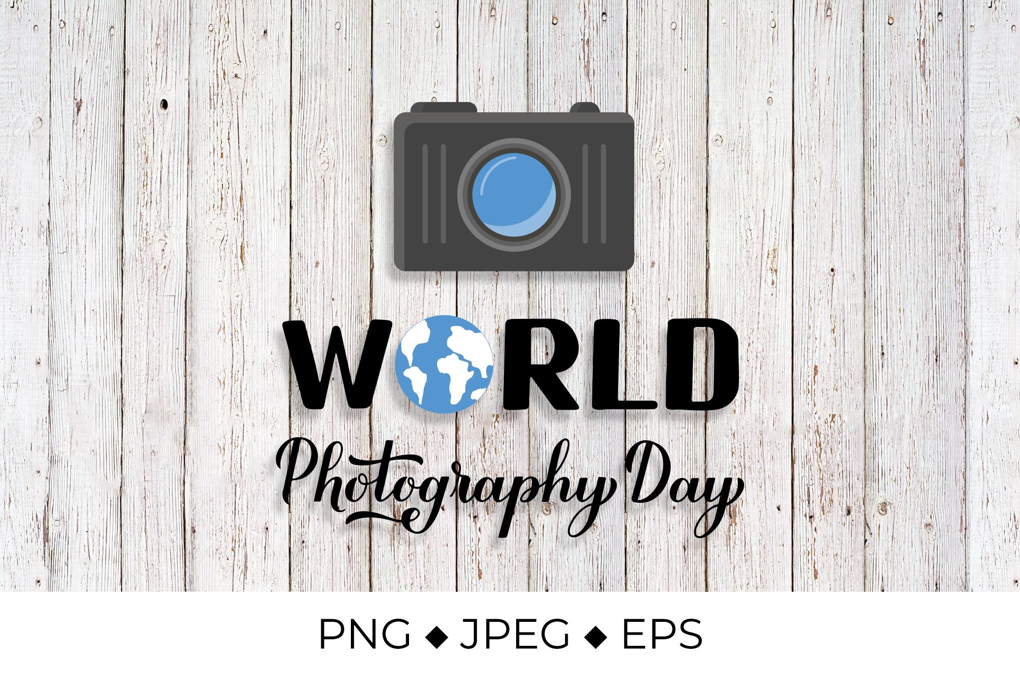 World Photography Day Symbol