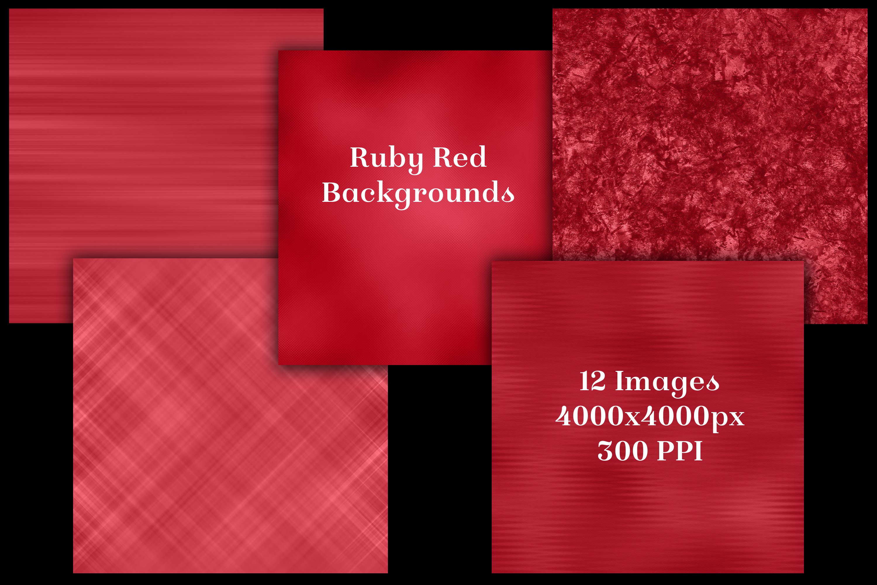 Ruby Red Backgrounds - 12 Image Textures Set (517719) | Backgrounds ...