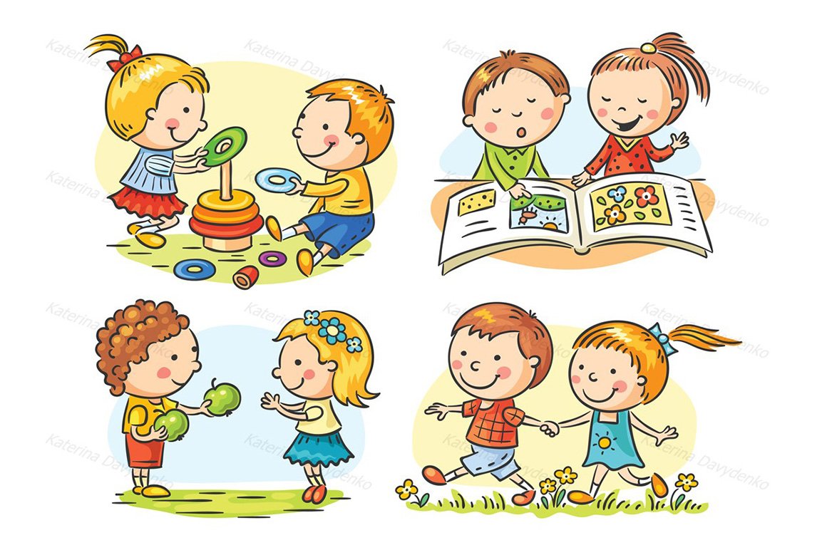 Kids' Activities Set (763334) | Illustrations | Design Bundles