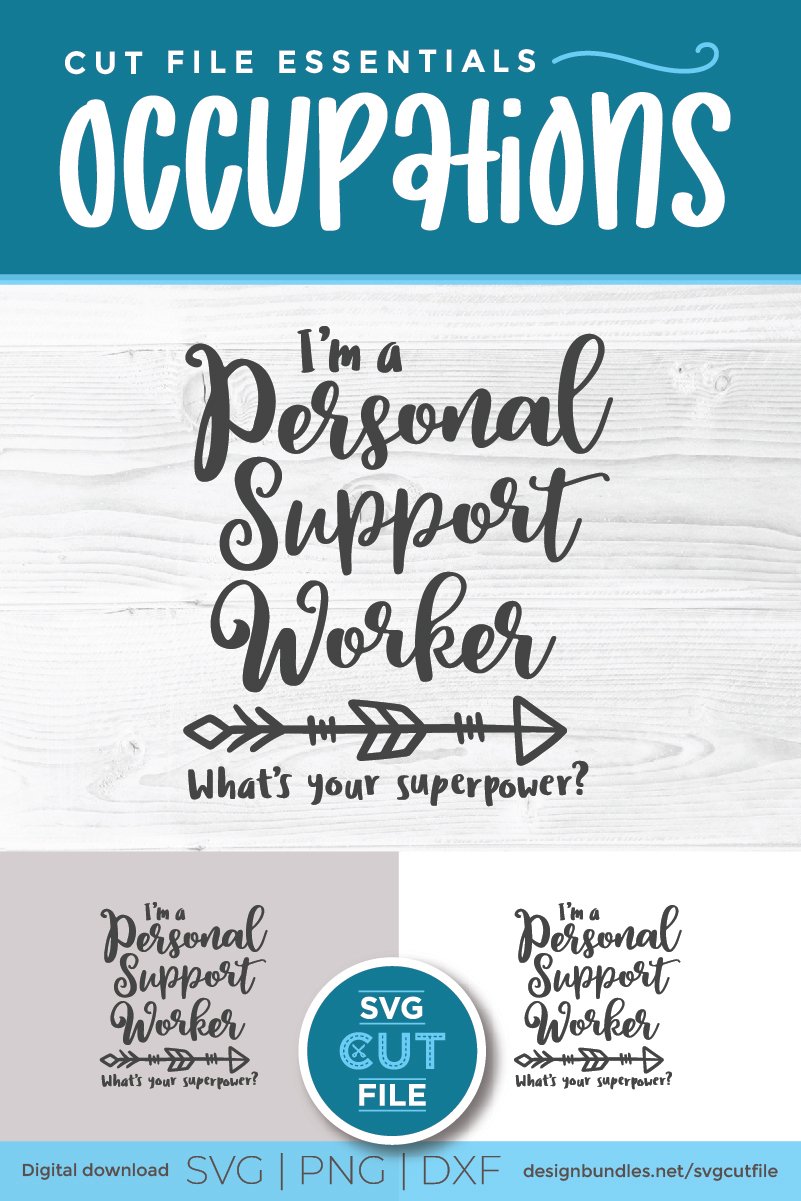 PSW superpower svg-a Personal support worker svg (718717) | Cut Files ...