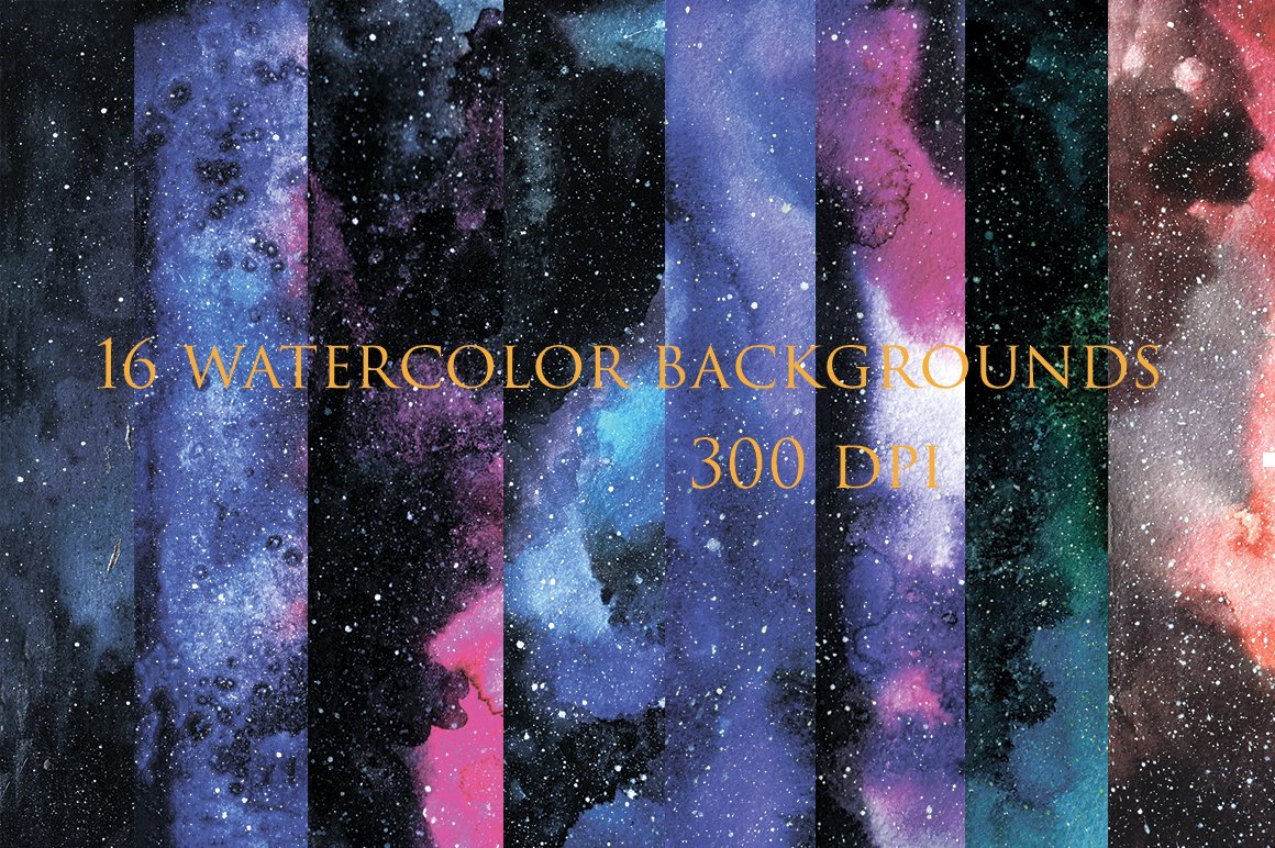 Galaxy clip art collection (34850) | Illustrations | Design Bundles