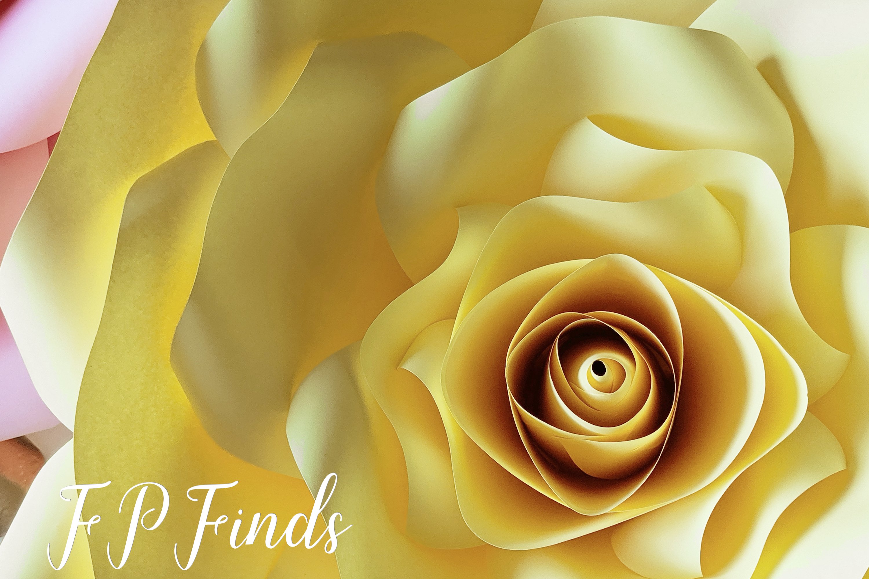Paper Flower Rose Template Pdf | Best Flower Site