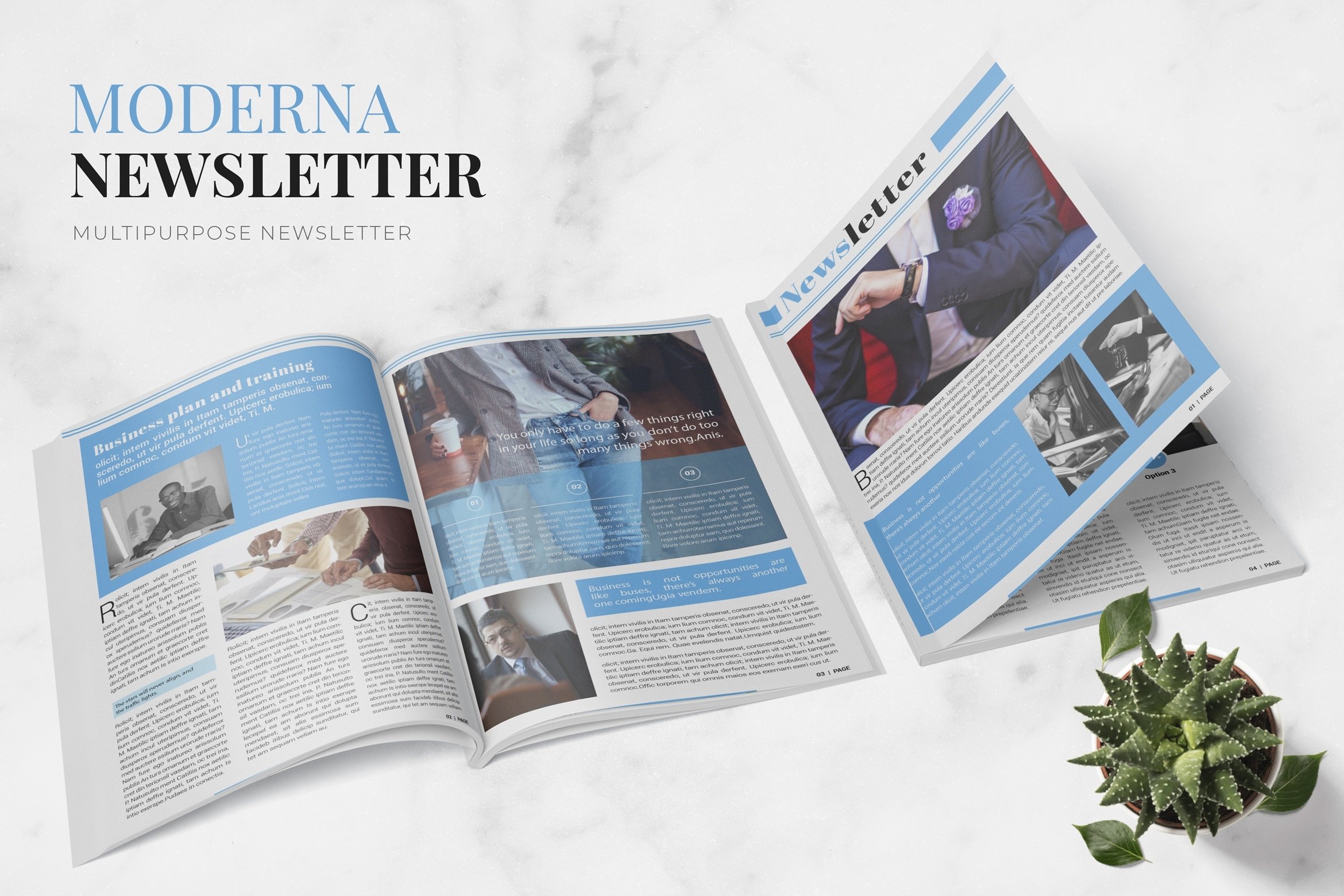 Moderna Newsletter Template
