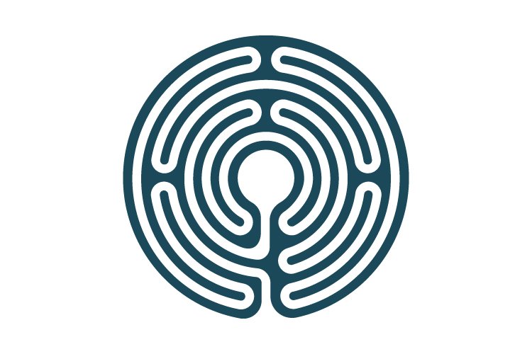 Labyrinth vector illustration, icon and background. (746339 ...