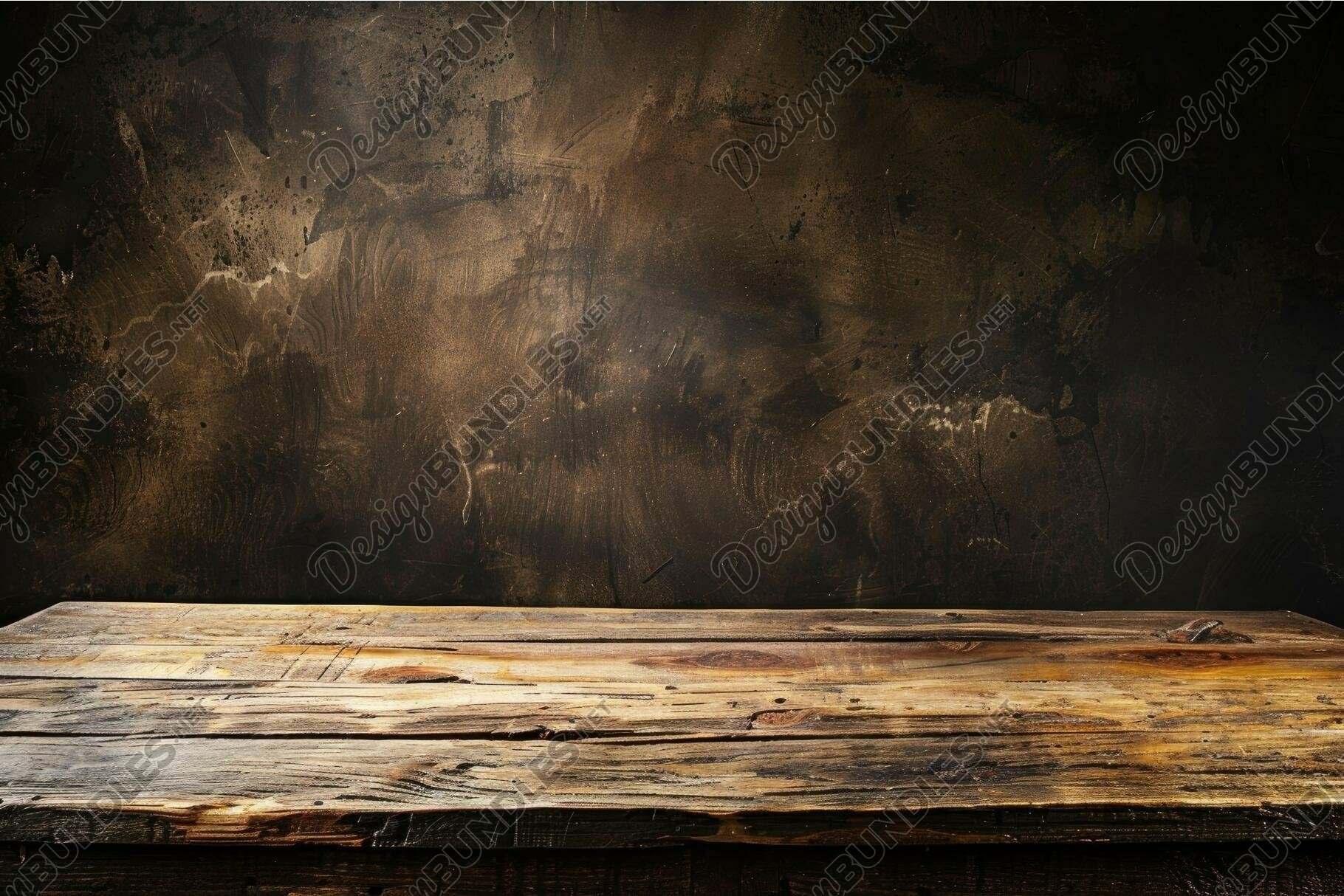 Vintage Wood Table Background
