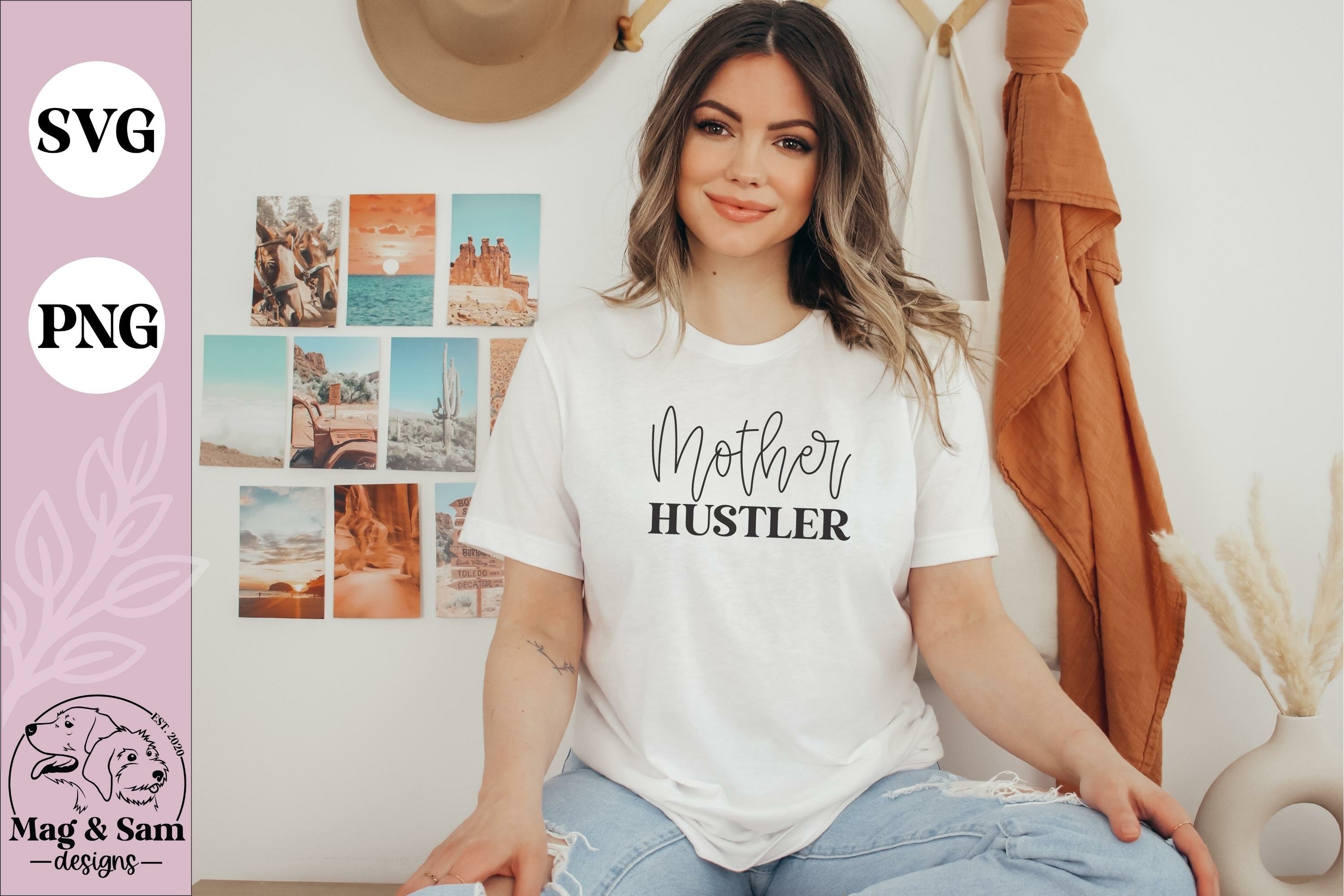 Trendy mom svg for cutting machines