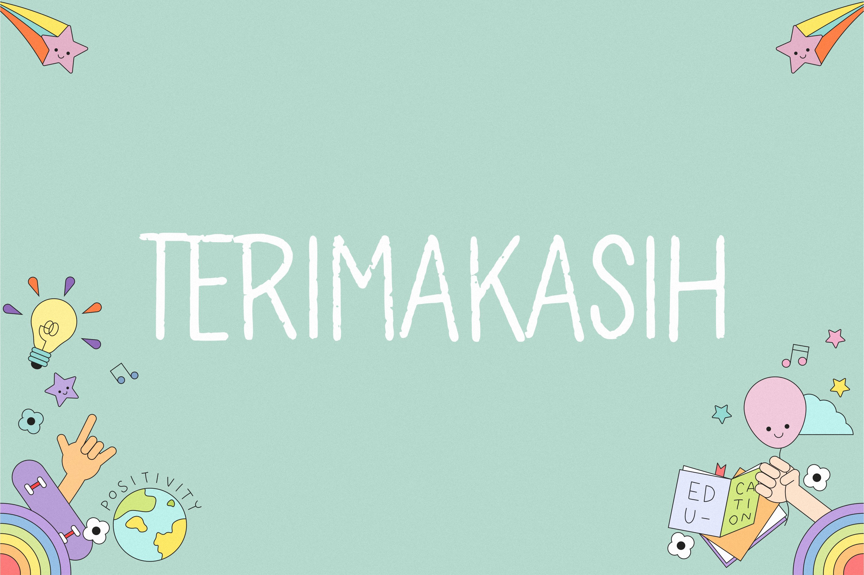 Background Powerpoint Terima Kasih